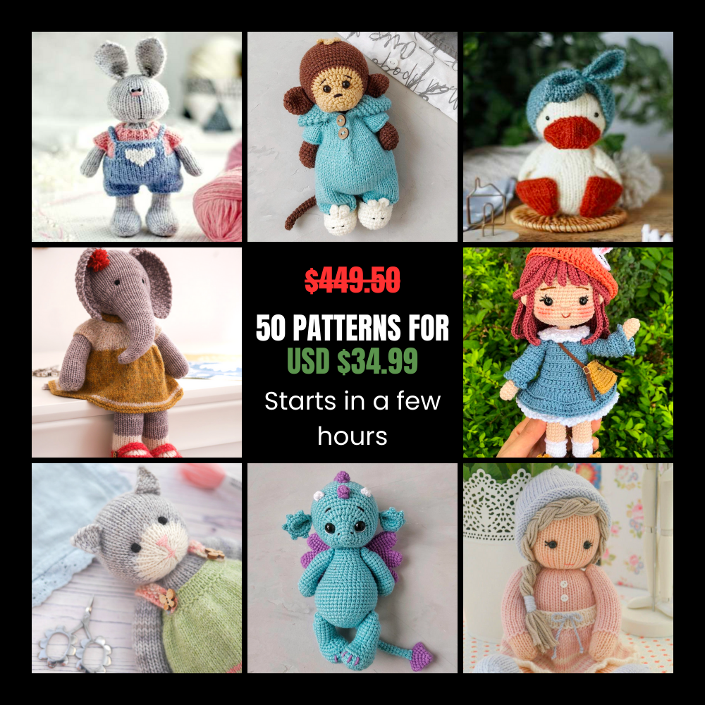🌟 Mega Savings Alert! Unlock 50 Patterns at 92% OFF: Now Only $34.99 f ...