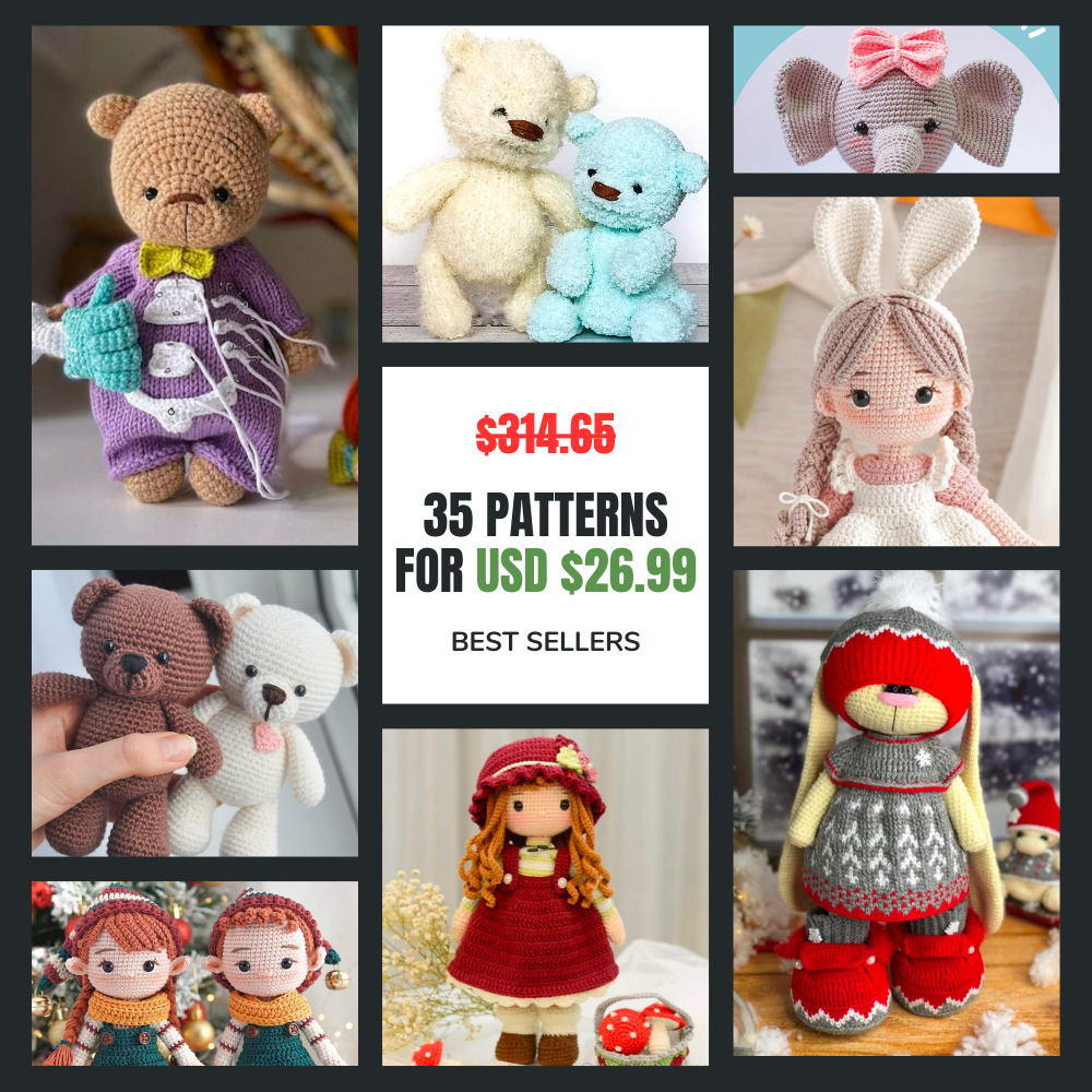 Ultimate Crafting Pack: 35 Patterns for $26.99 – SweetyCraft™