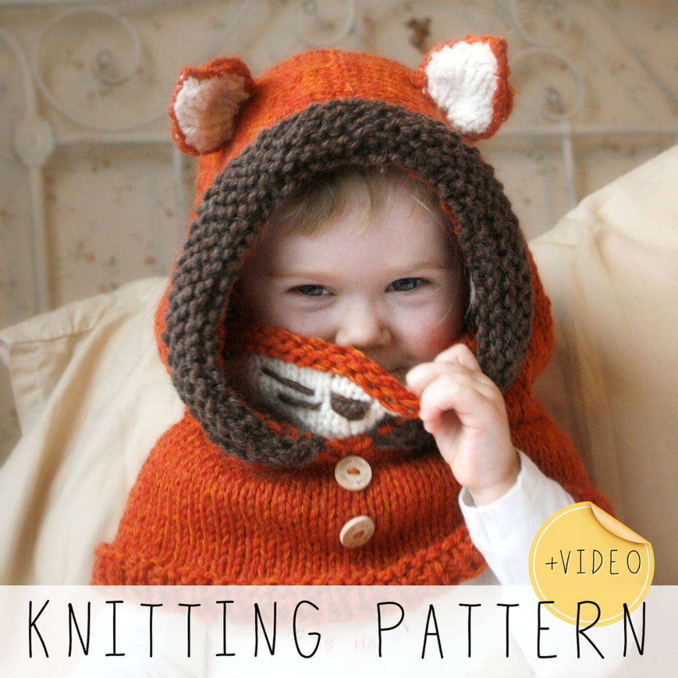 Fox Hooded Cowl – SweetyCraft™